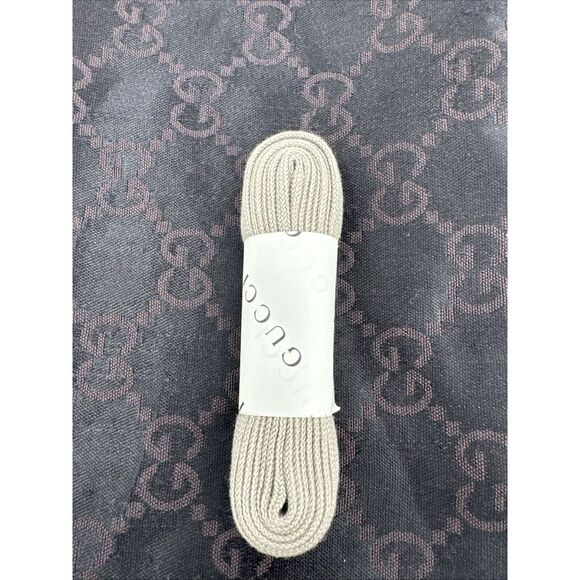 Gucci | Accessories | Gucci Lace New Beige Shoe Laces For Sneakers ...